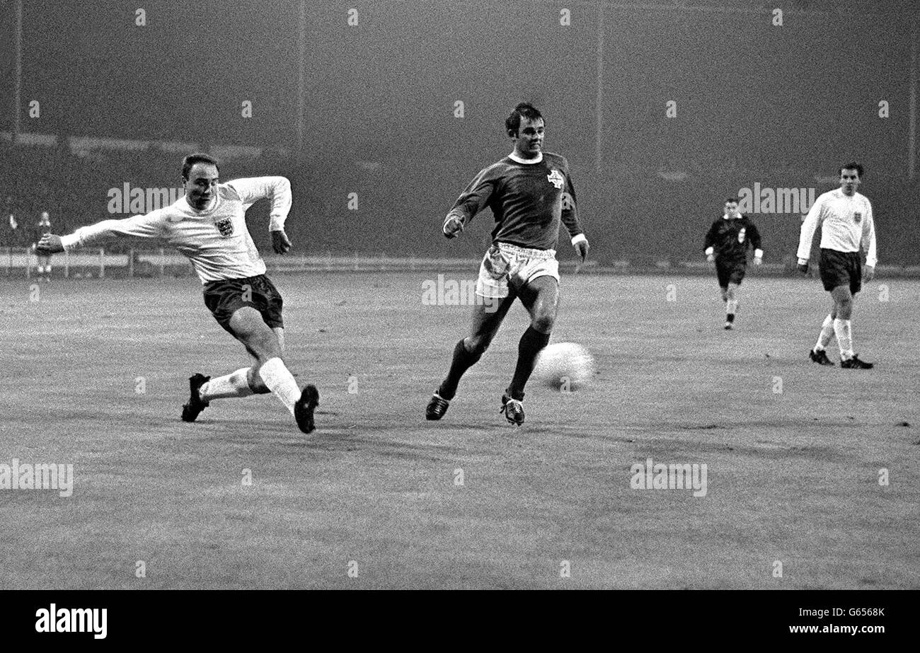 Shown here in action is Jimmy Nicholson 24-year-old Nothern Ireland ...