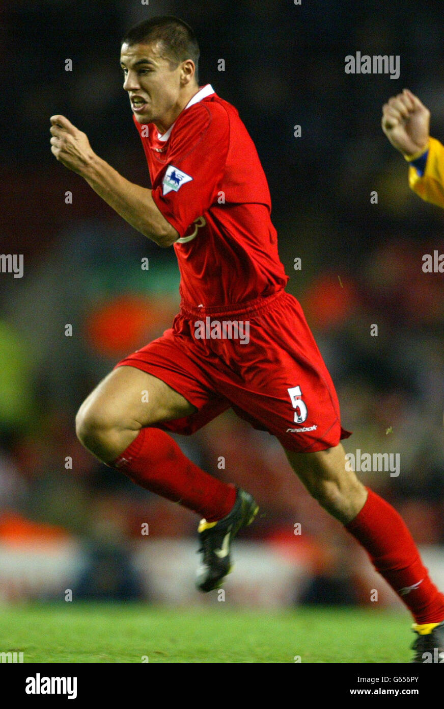 Liverpool striker milan baros hi-res stock photography and images - Alamy