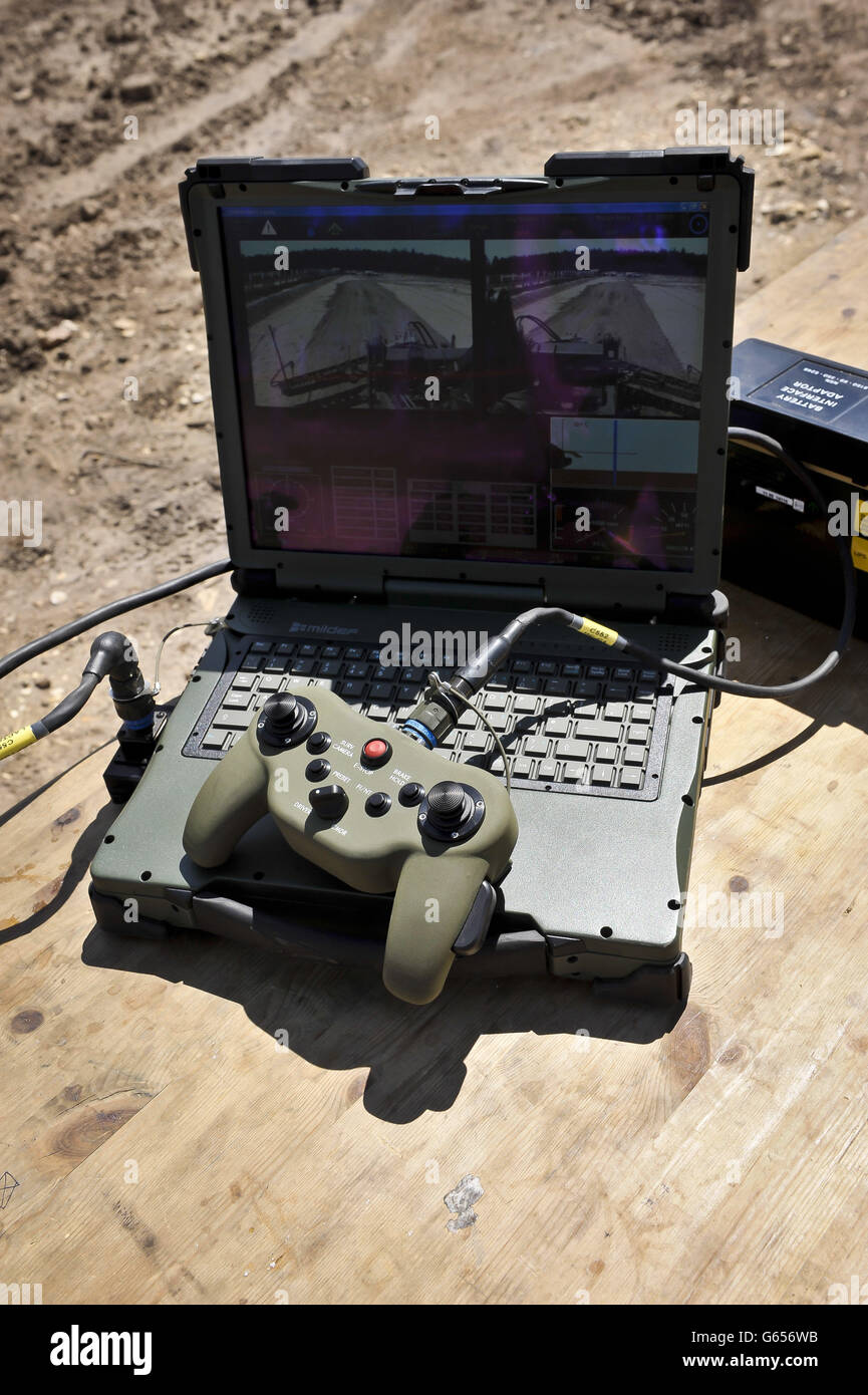 Defence armoured vehicle centre hi-res stock photography and images - Alamy