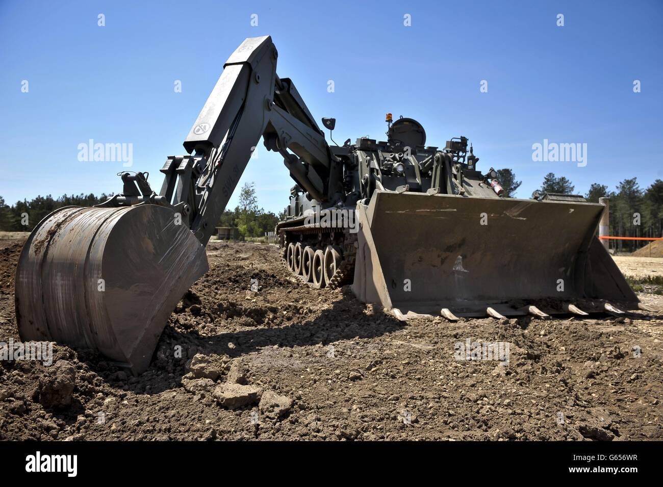 Terrier armoured digger hi-res stock photography and images - Alamy