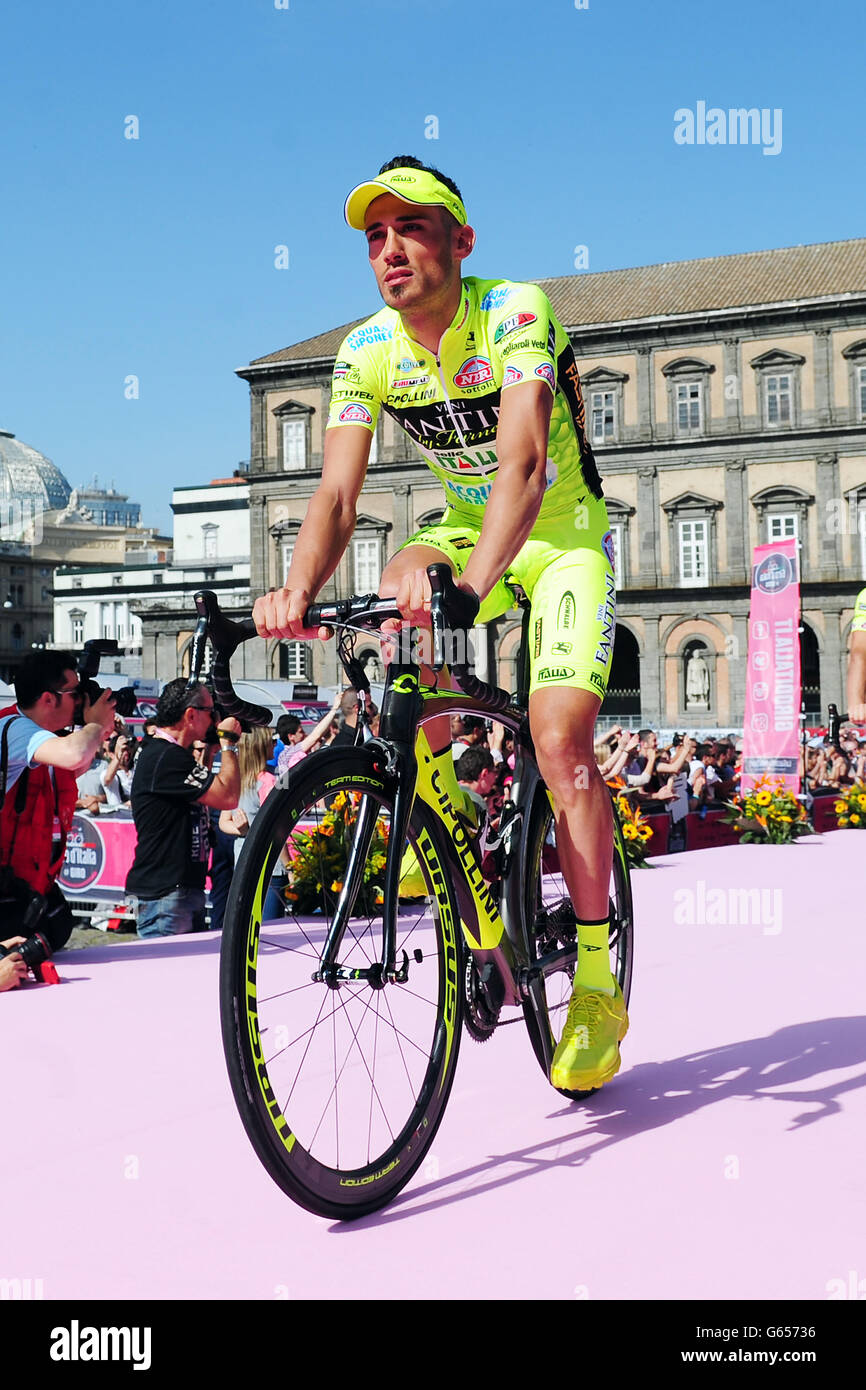 Cycling - 2013 Giro D'Italia - Preview Day - Naples. Alessandro Proni ...