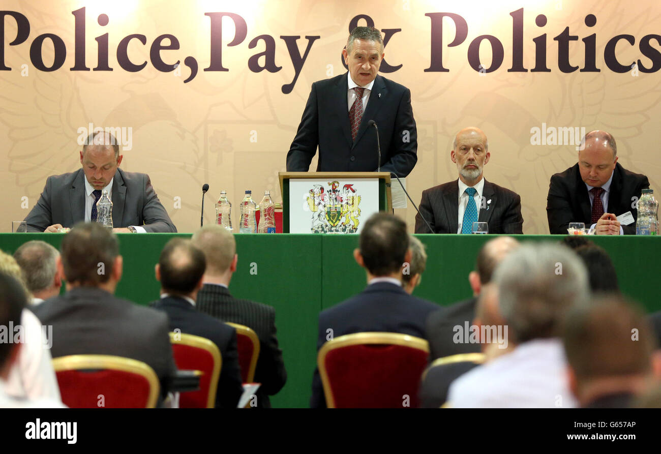 Police Federation for Northern Ireland annual conference Stock Photo ...