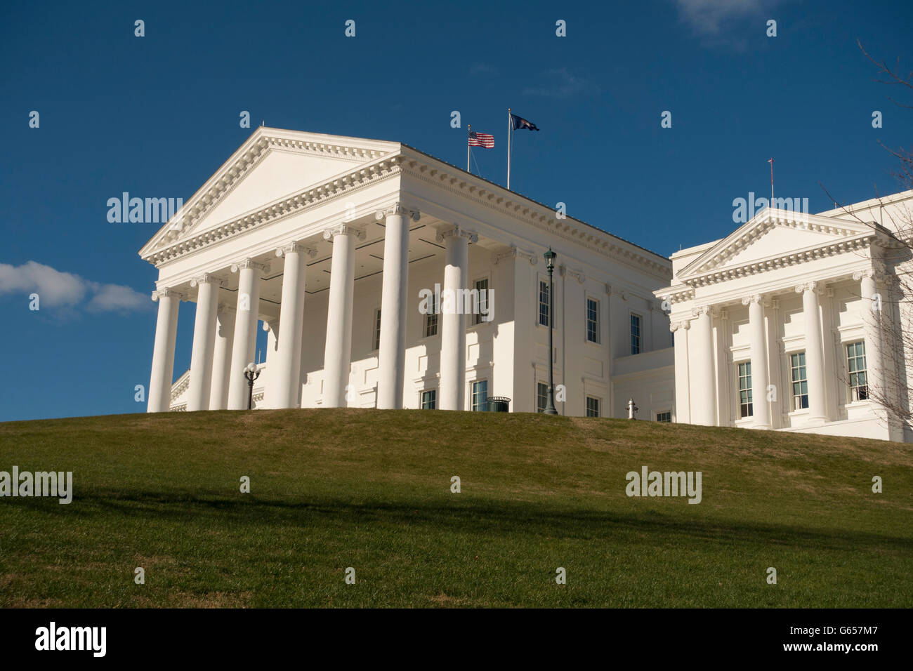 Virginia state capital building in Richmond Stock Photo - Alamy