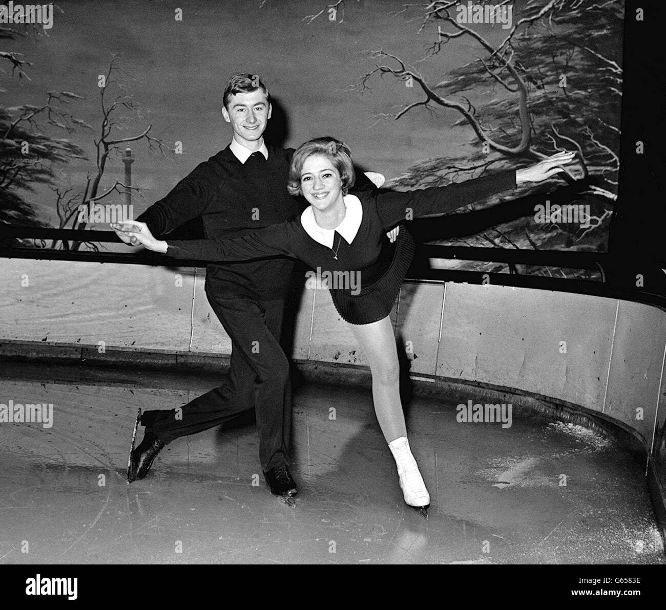 Skated into European Championships Stock Photo - Alamy