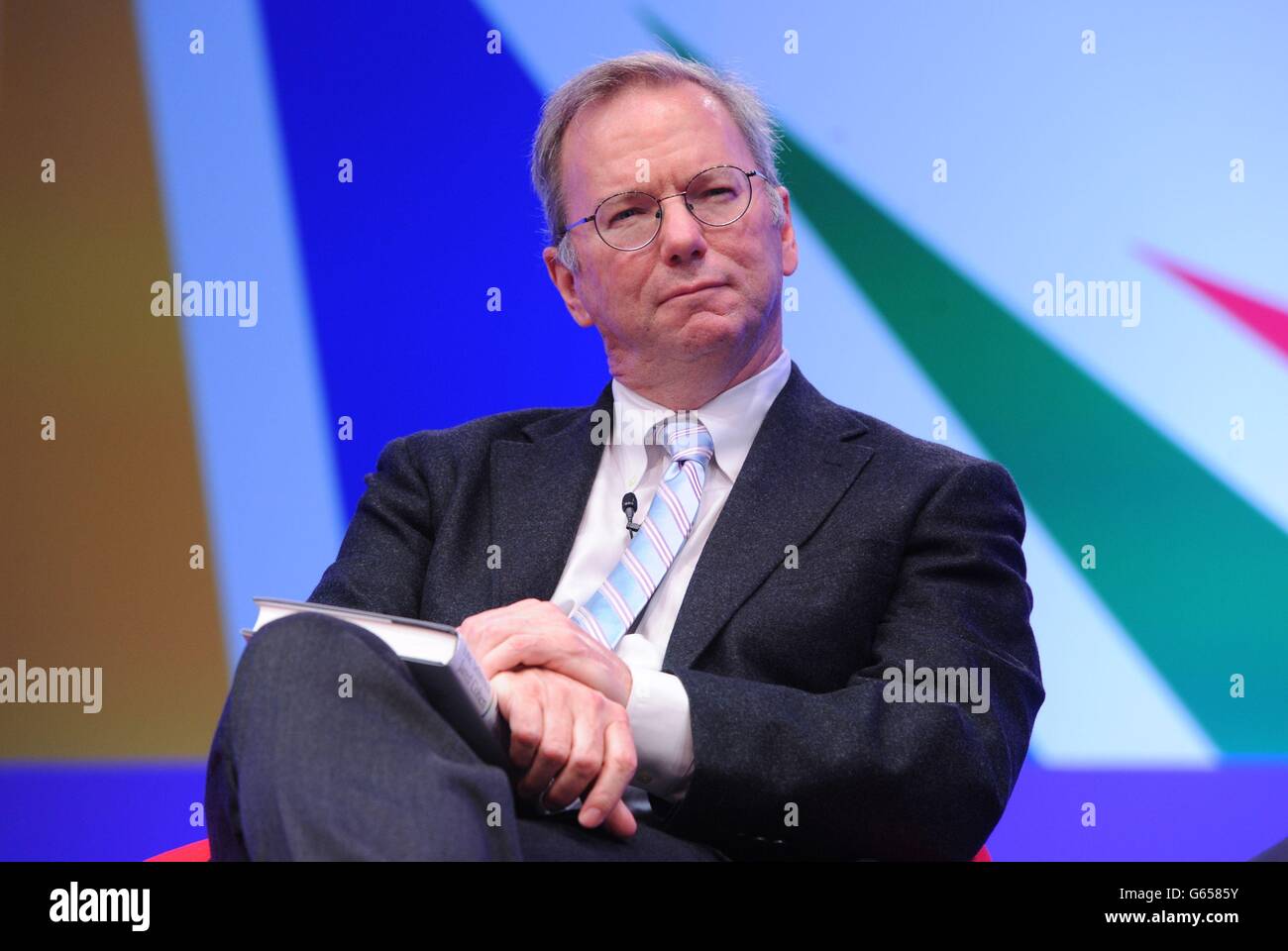 Executive Chairman of Google Eric Schmidt at Google's 'Big Tent' event ...