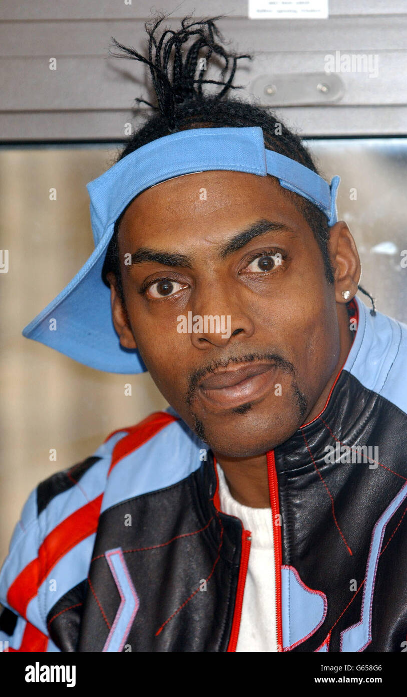 American rap star Coolio during a photo session at the Kensington ...