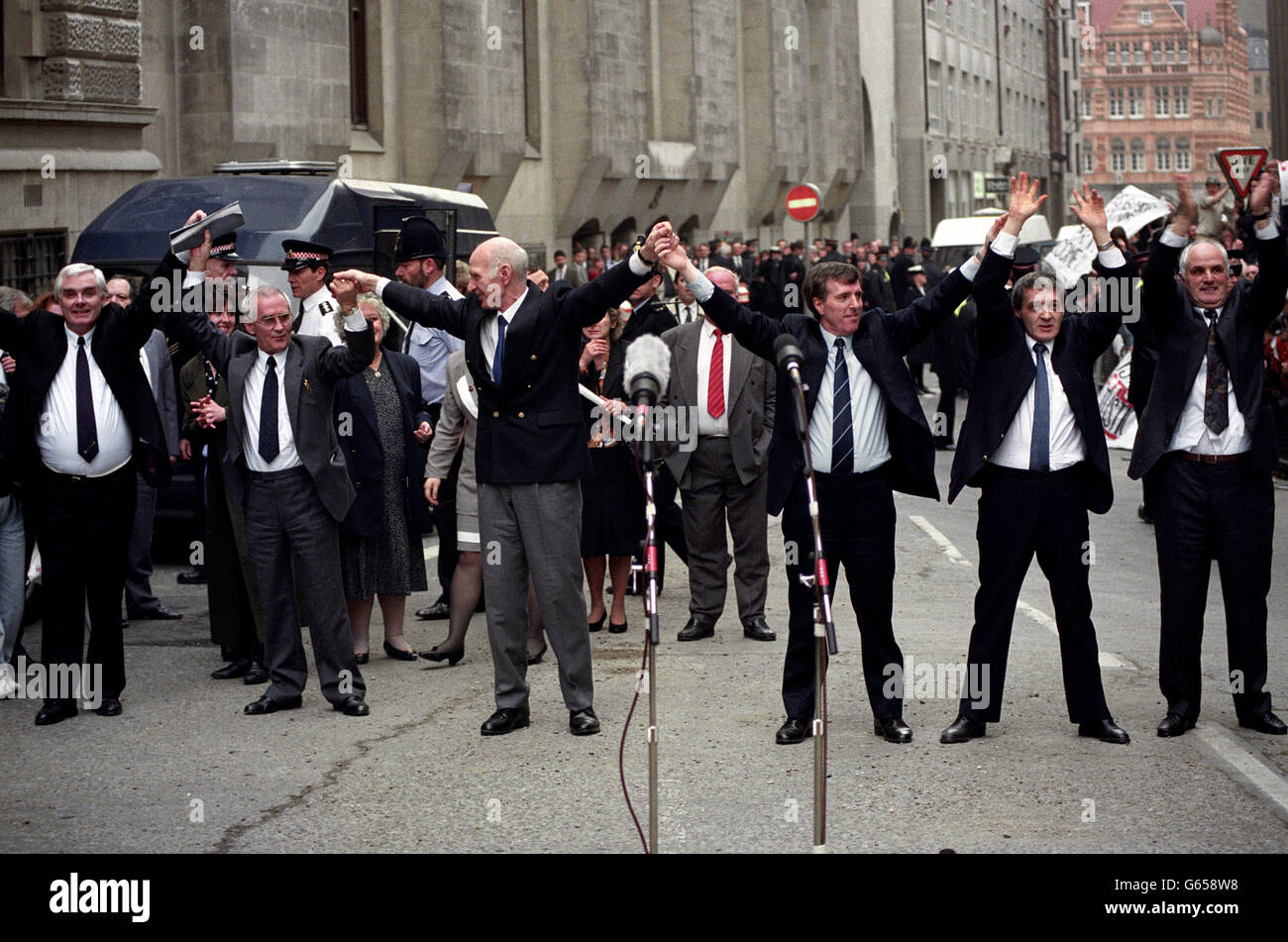 The Birmingham Six Stock Photo - Alamy