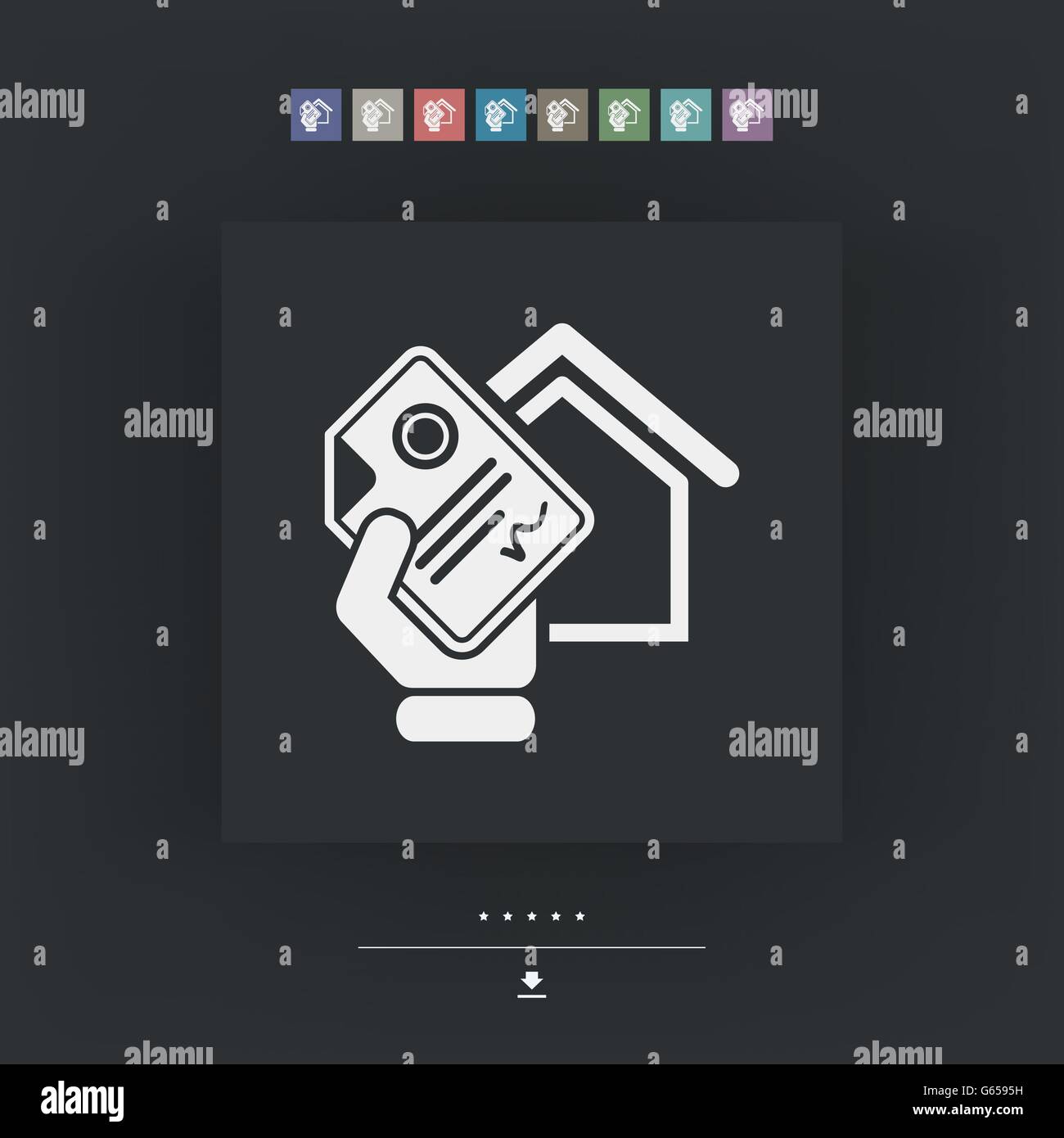 Home invoice Stock Vector Images - Alamy