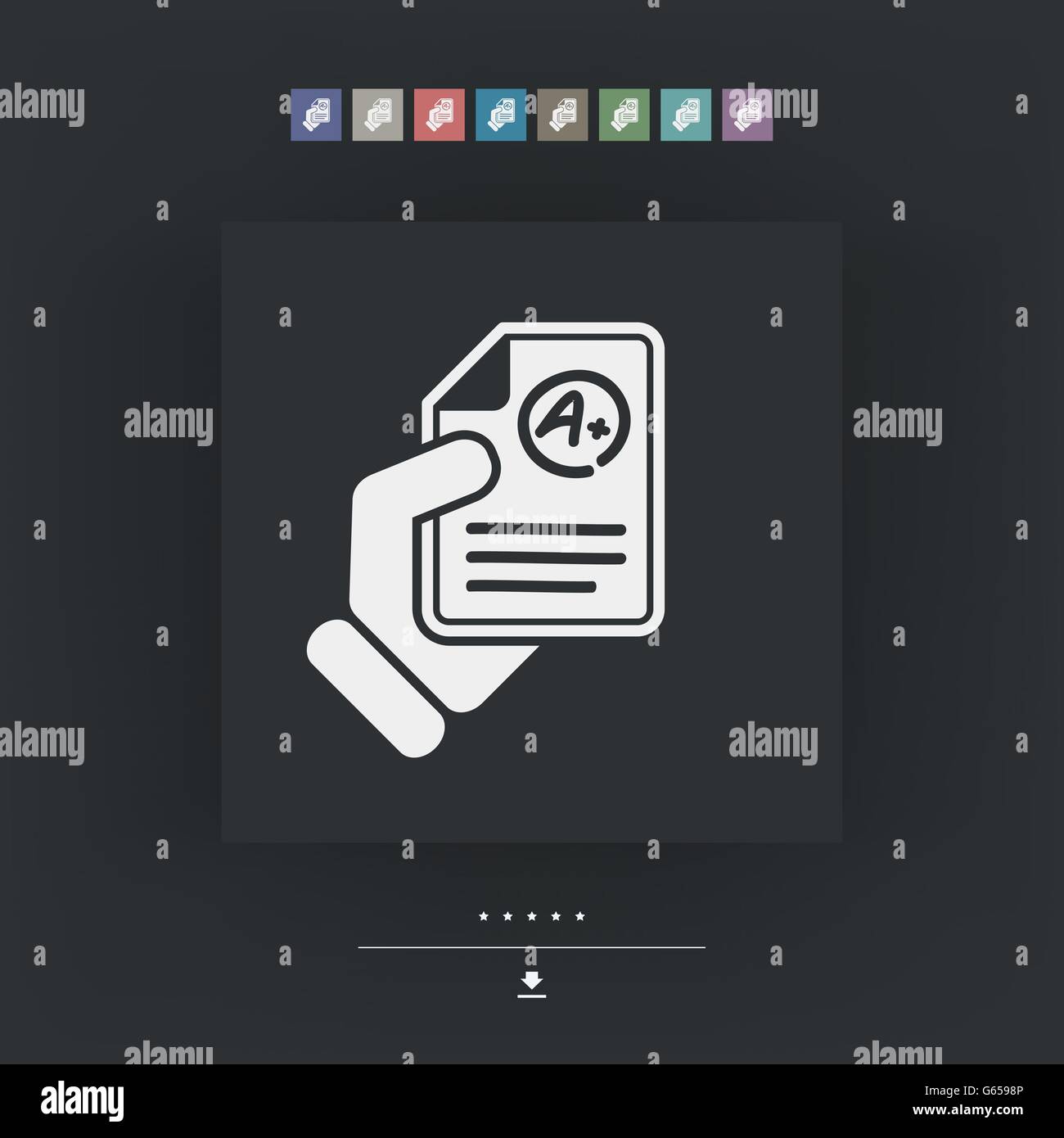 Letter excellent Stock Vector Images - Alamy
