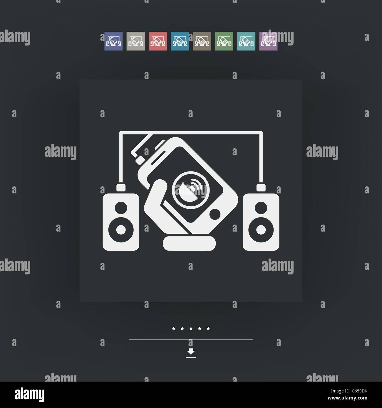 Speakers Stock Vector Images - Alamy