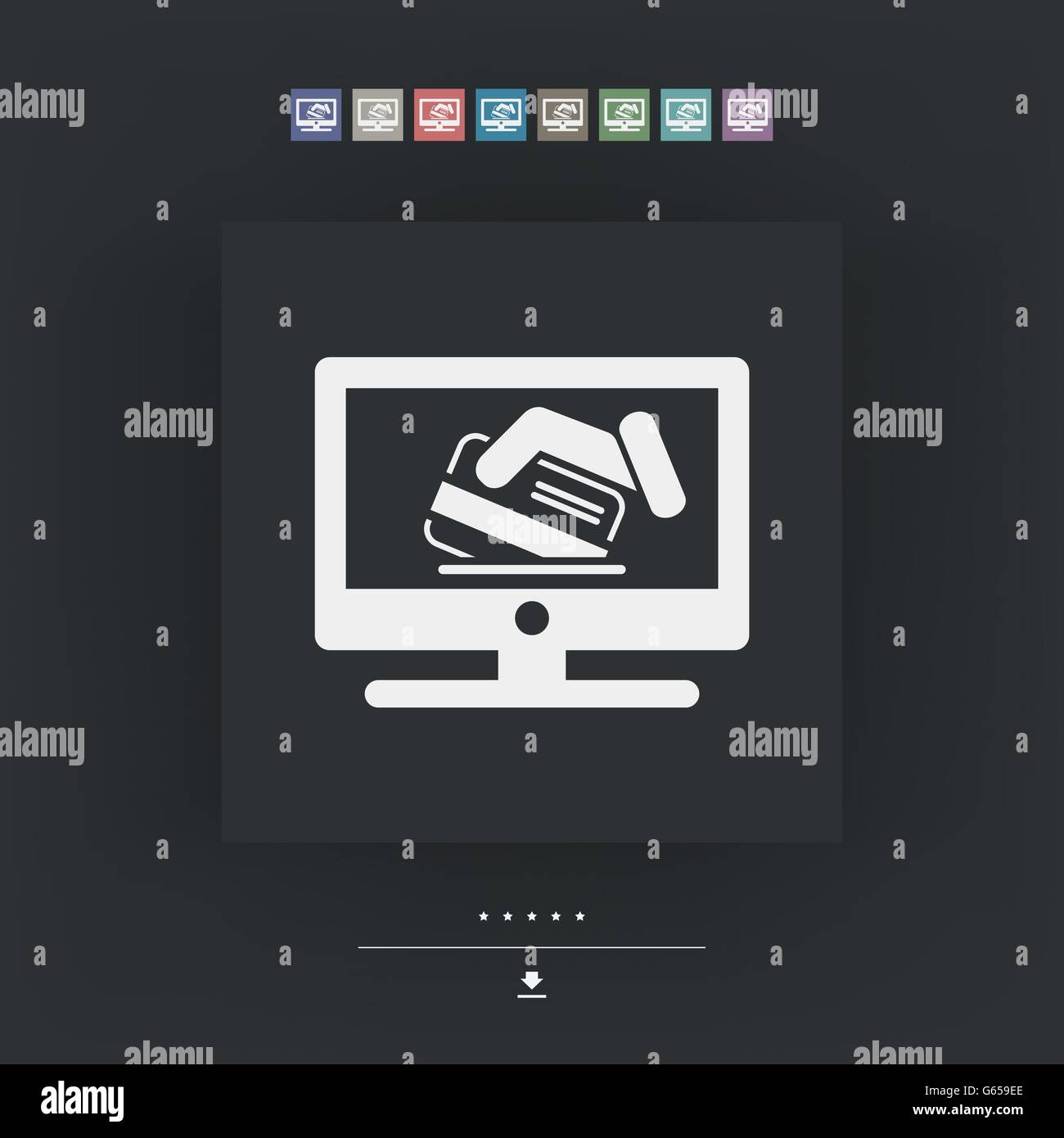 Pay tv icon Stock Vector Image & Art - Alamy