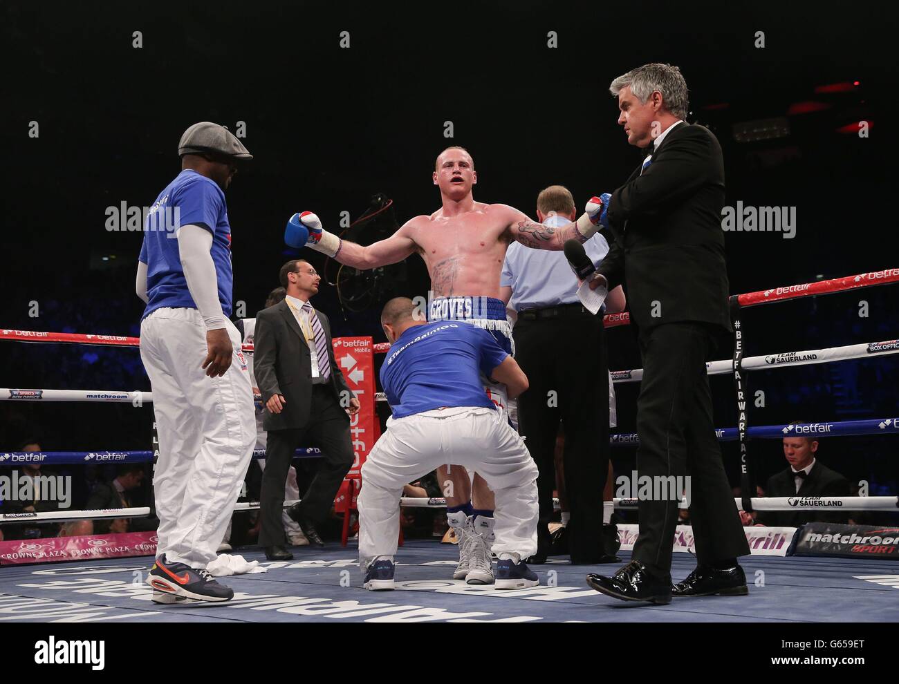 Boxing - International Super Middleweight Championship - George Groves ...