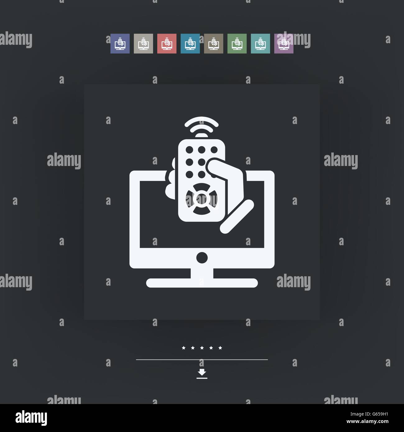 Controller switch Stock Vector Images - Alamy