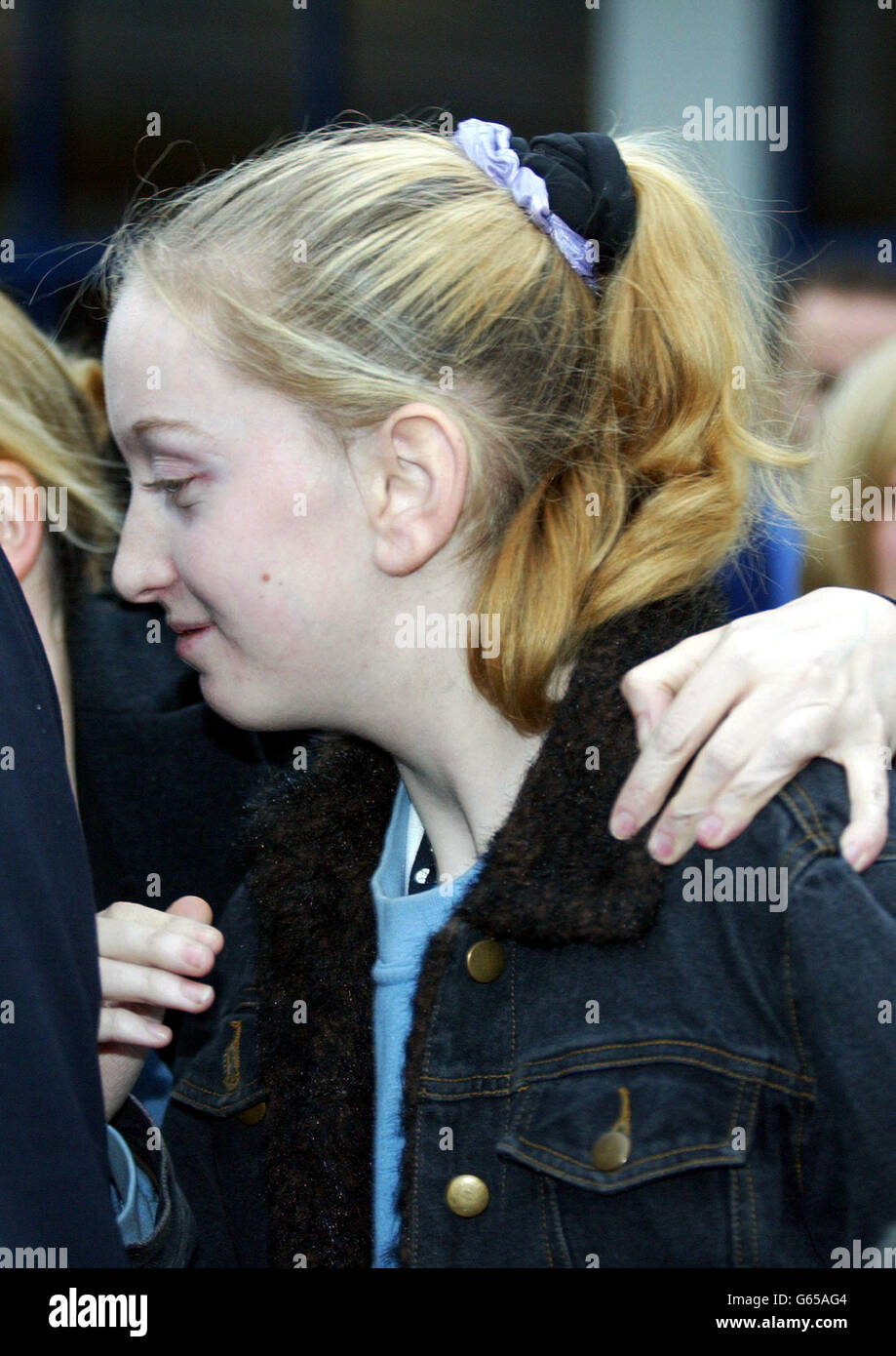 Rachel Lloyd back from Turkey Stock Photo - Alamy