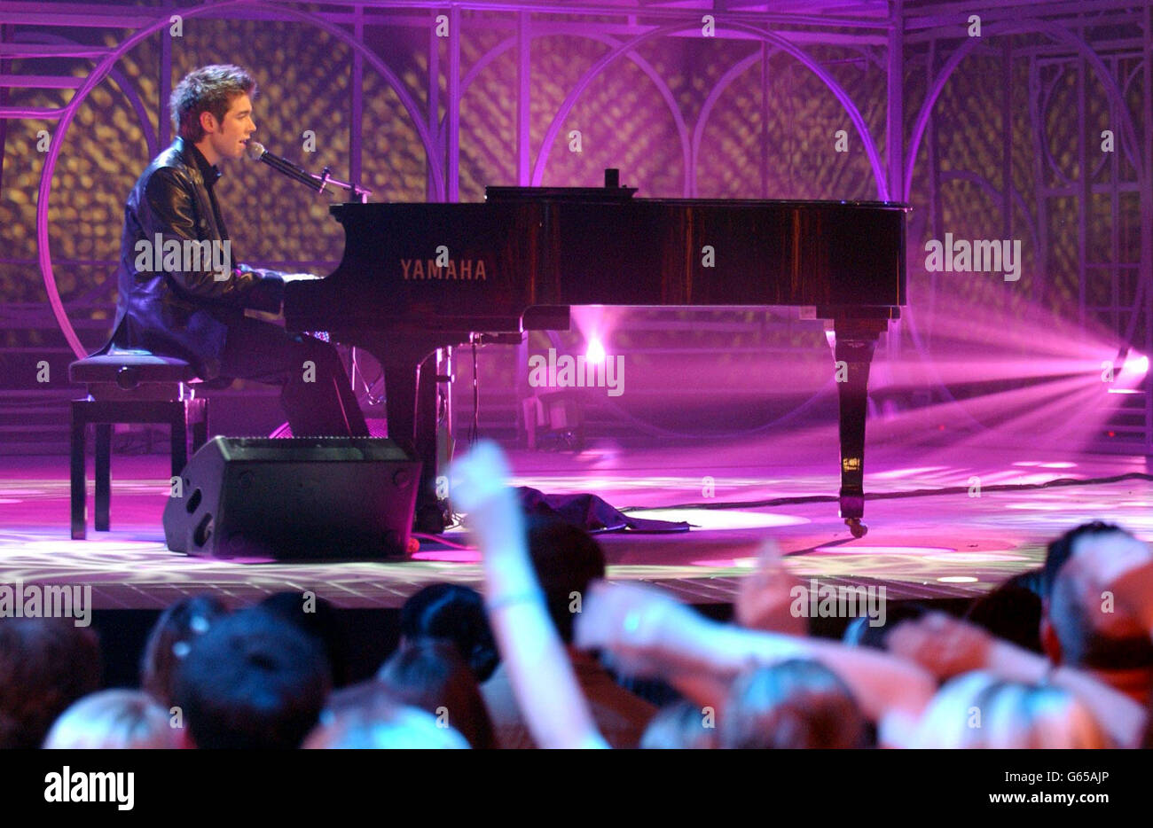 David Sneddon, one of the three finalists of the grand final of Fame ...