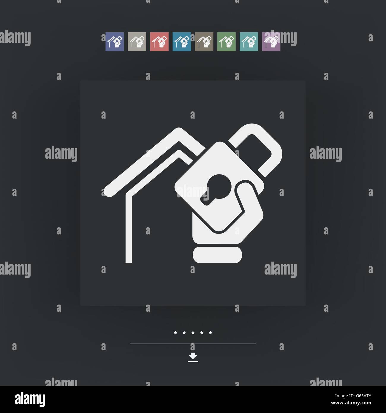 Security protection housing Stock Vector Images - Alamy