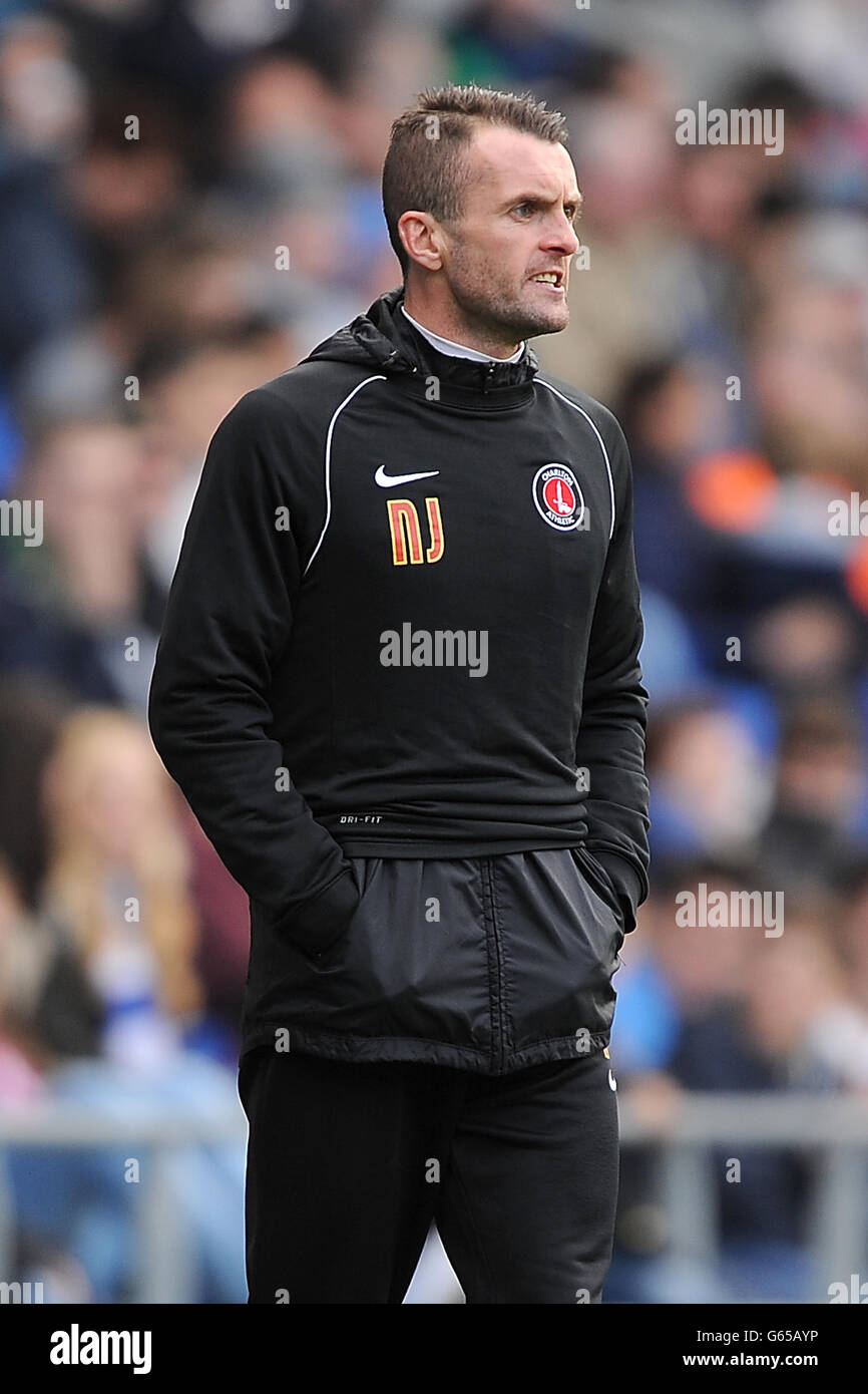 Charlton athletic nathan jones hi-res stock photography and images - Alamy