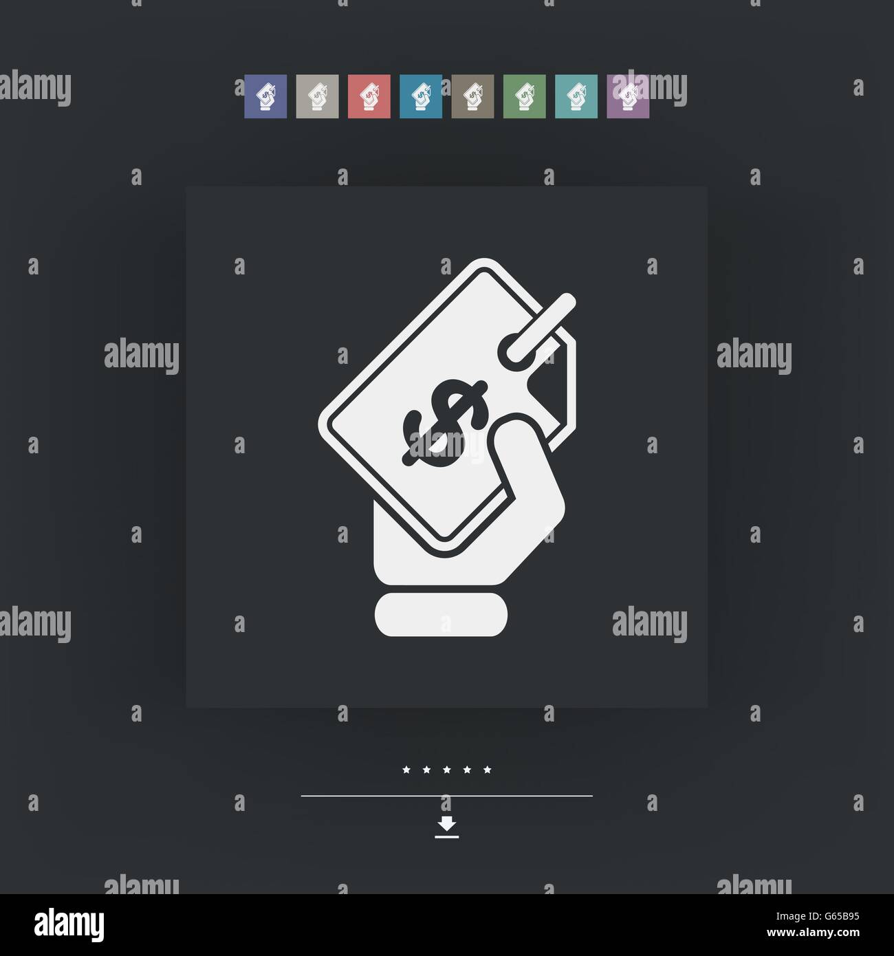 Price list market Stock Vector Images - Alamy