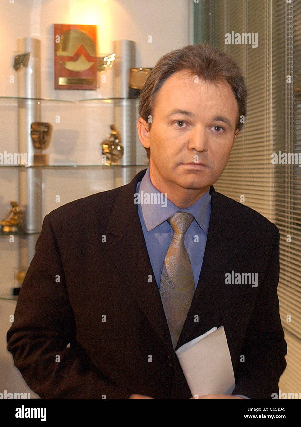 Peter Foster ITN statement Stock Photo - Alamy