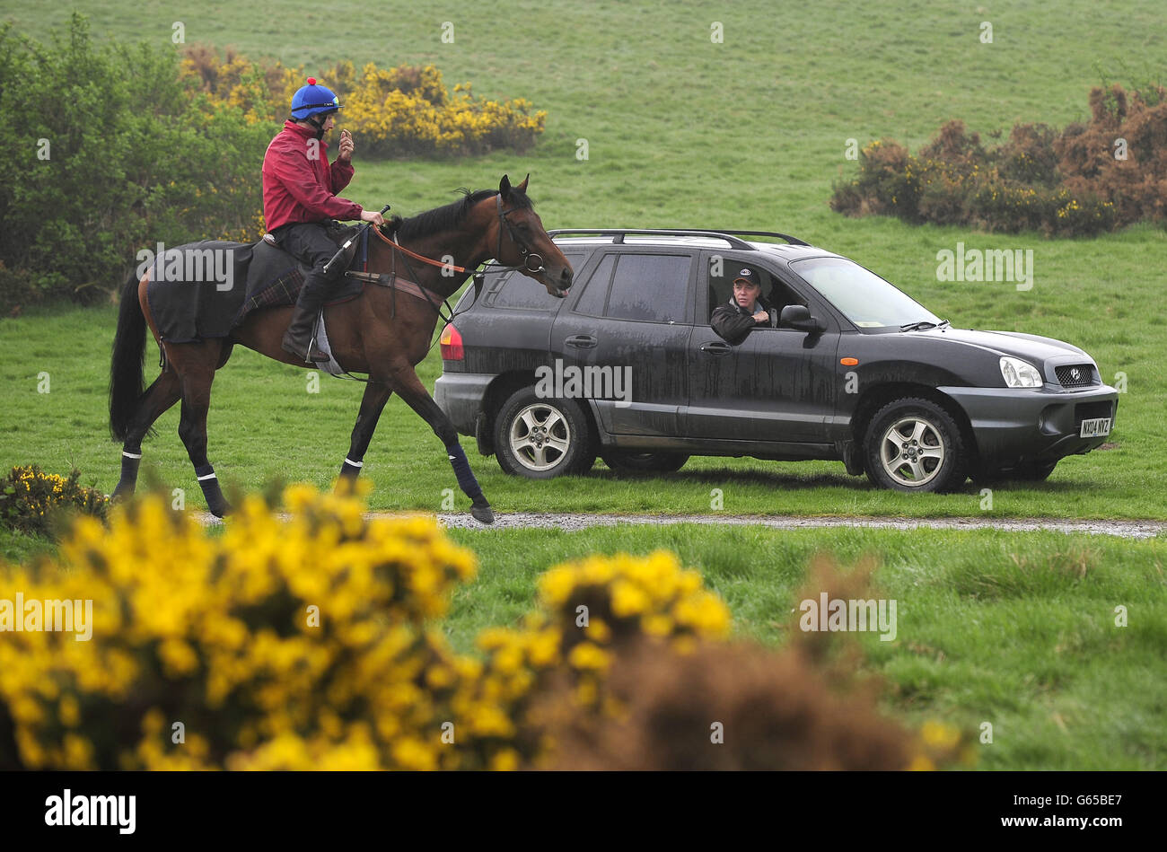 Gallops middleham moor hi-res stock photography and images - Alamy