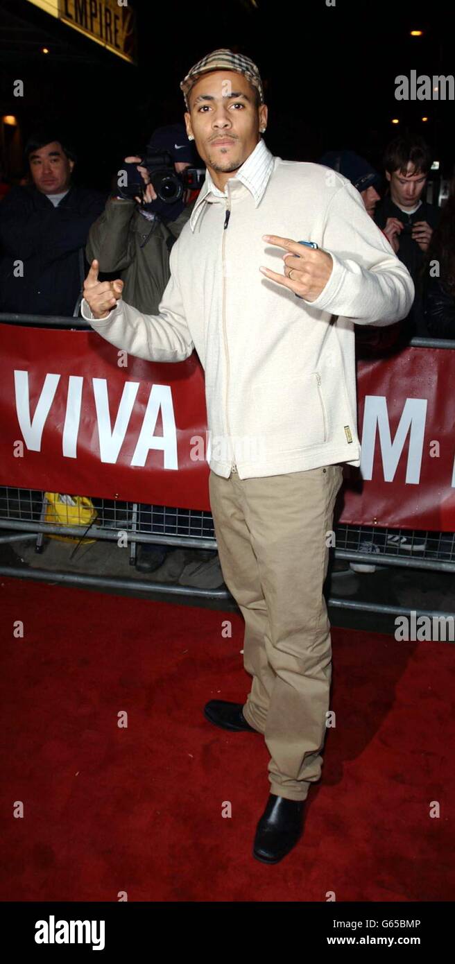 So Solid Crew's MC Harvey arrives for a special charity performance ...