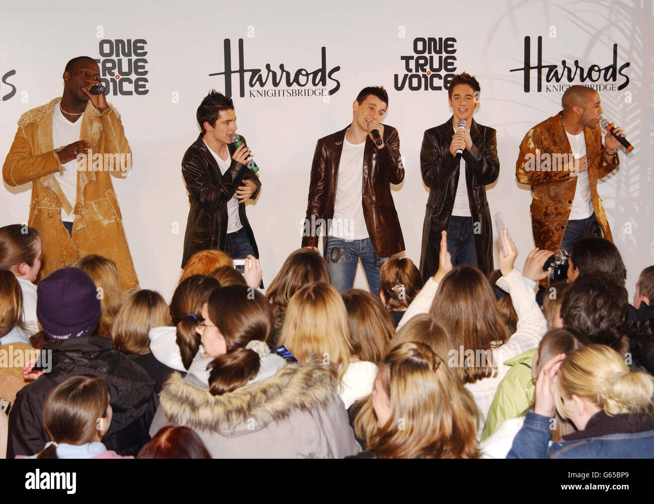 One true voice from left daniel pearce hi-res stock photography and ...