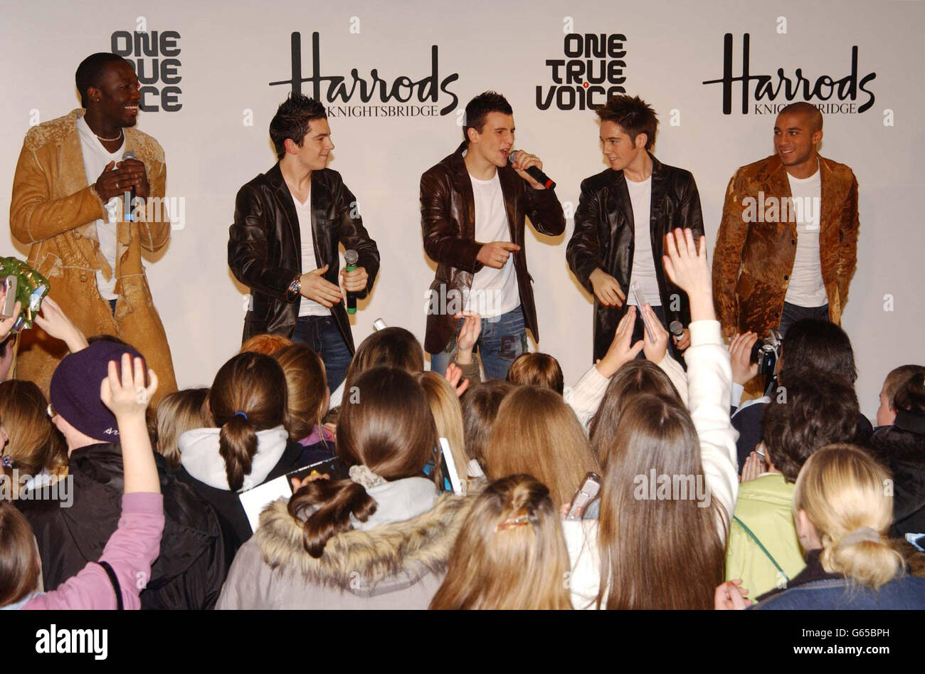 One True Voice - Harrods Stock Photo - Alamy