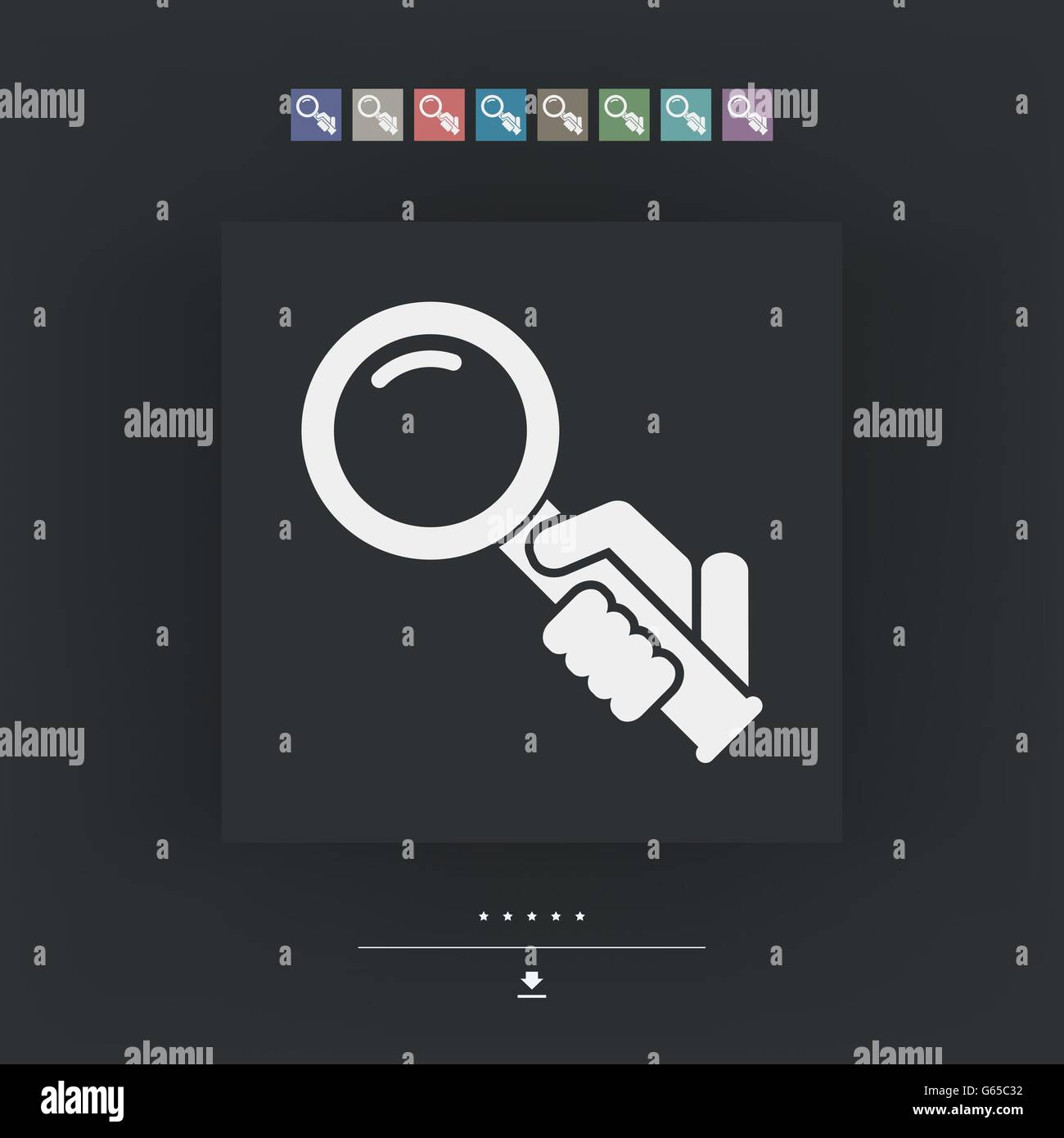 Investigate view Stock Vector Images - Alamy