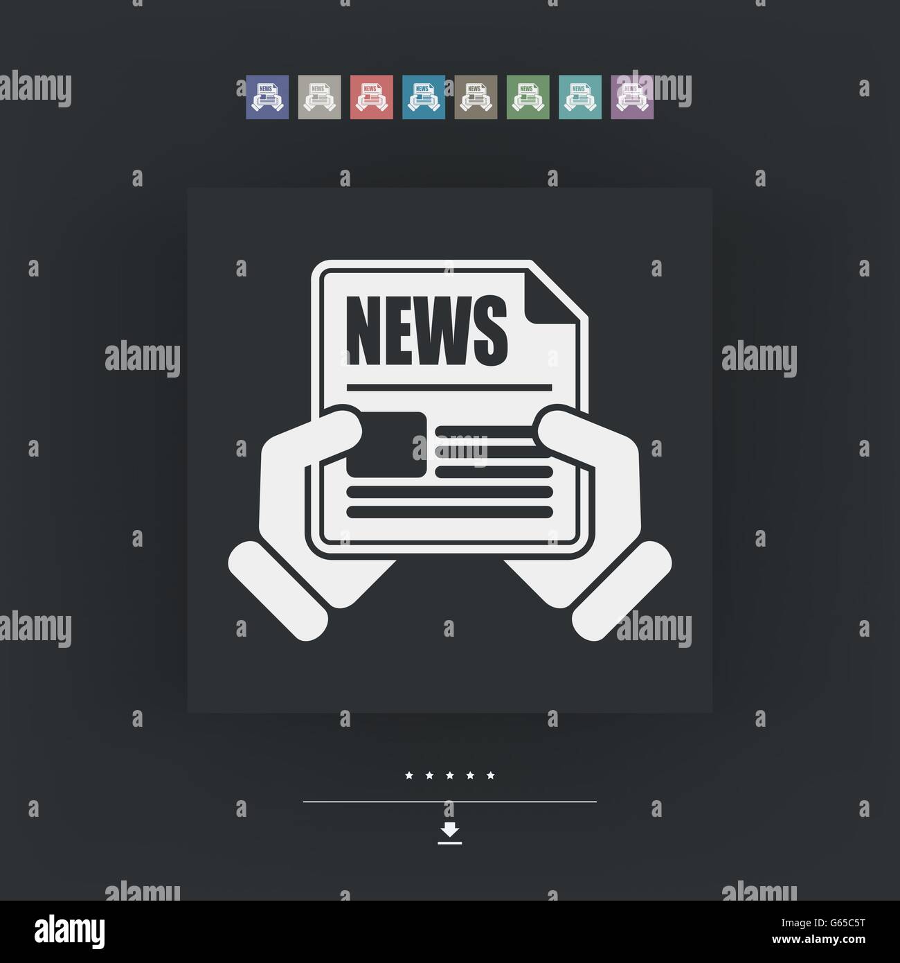 International newspaper Stock Vector Images - Alamy