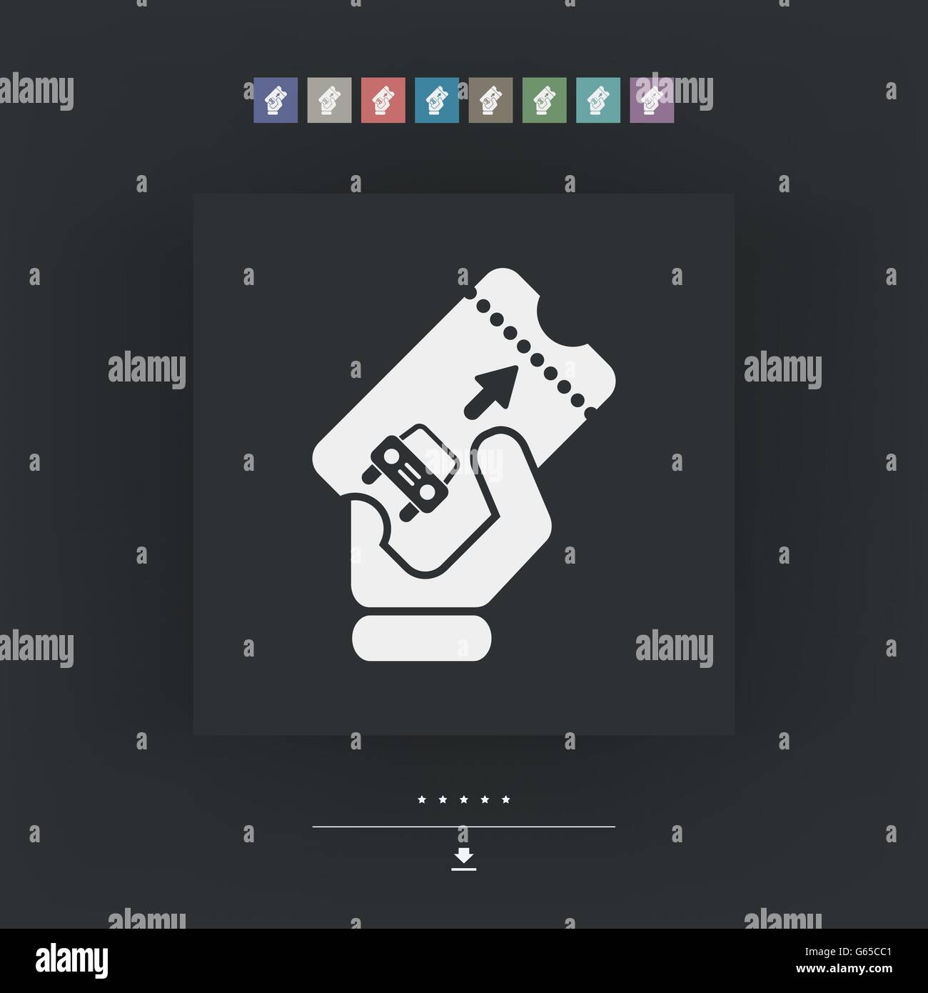 Car park pass Stock Vector Images - Alamy