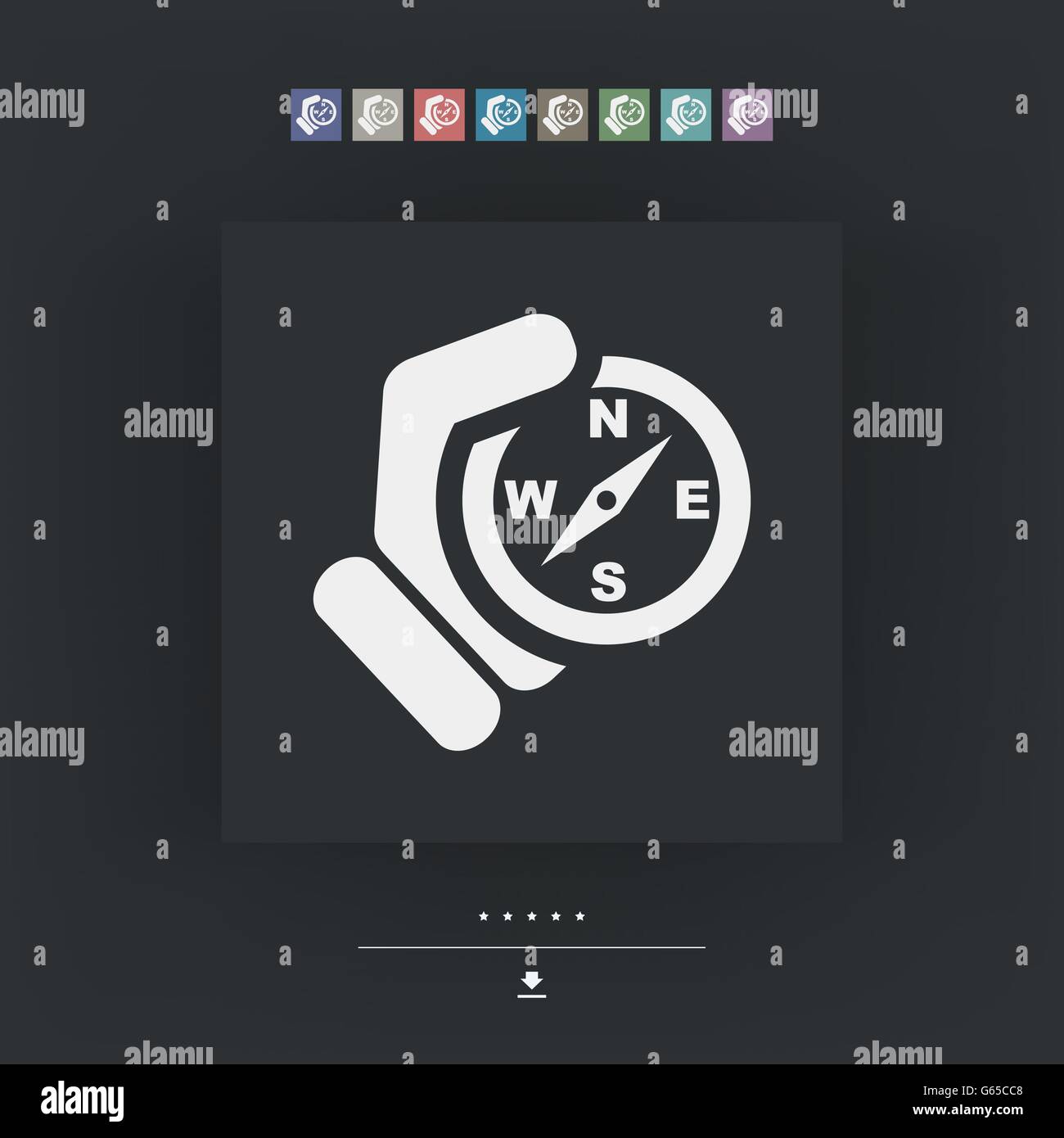 Hold map Stock Vector Images - Alamy