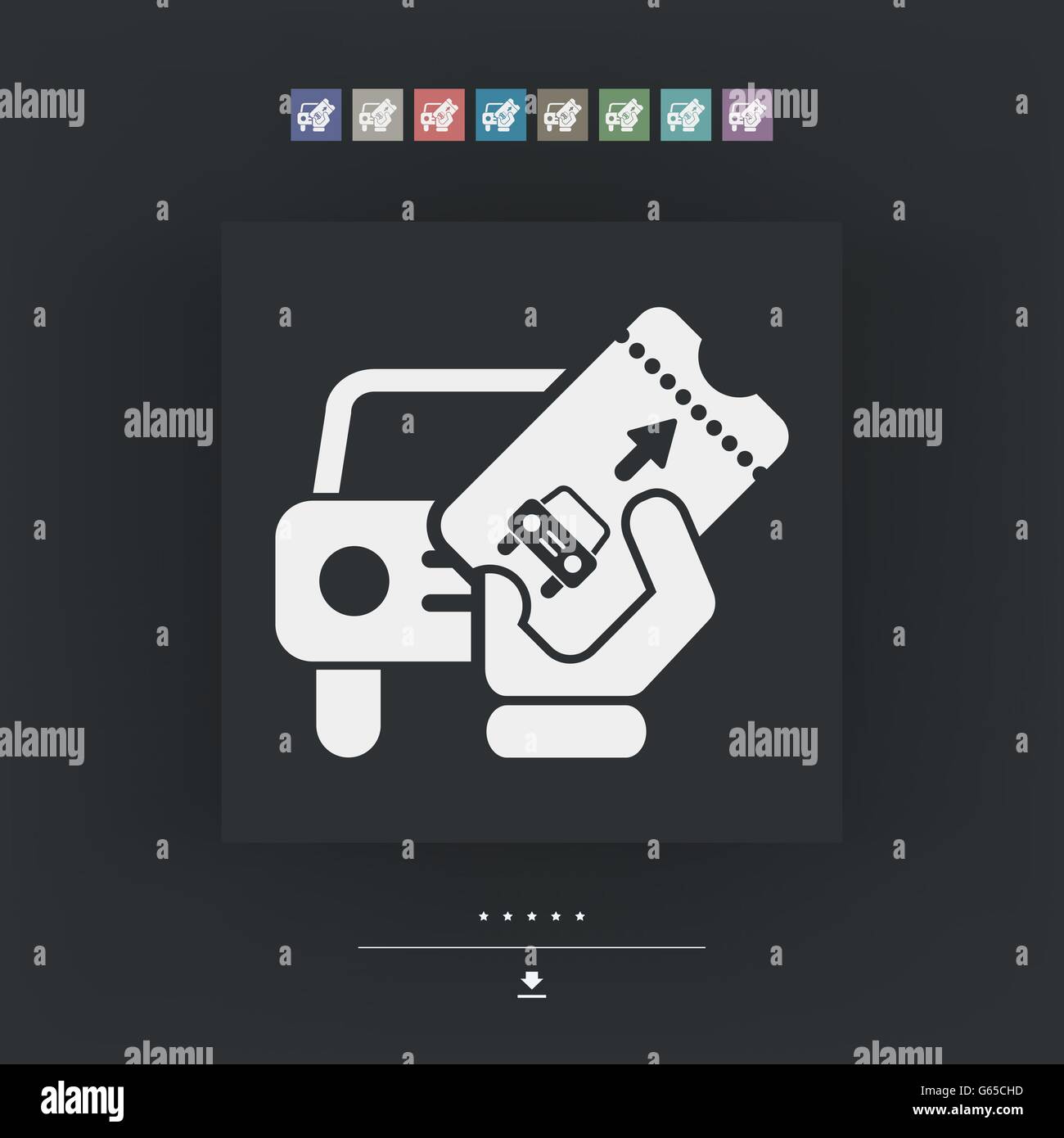 Admission car Stock Vector Images - Alamy