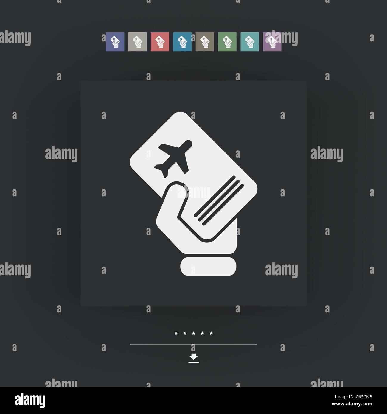 Travel documents Stock Vector Images - Alamy