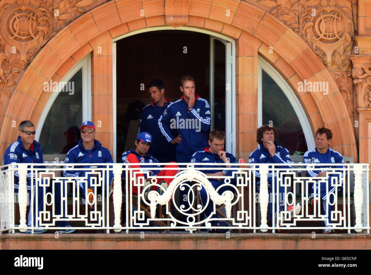 Lords cricket dressing room hi-res stock photography and images - Alamy
