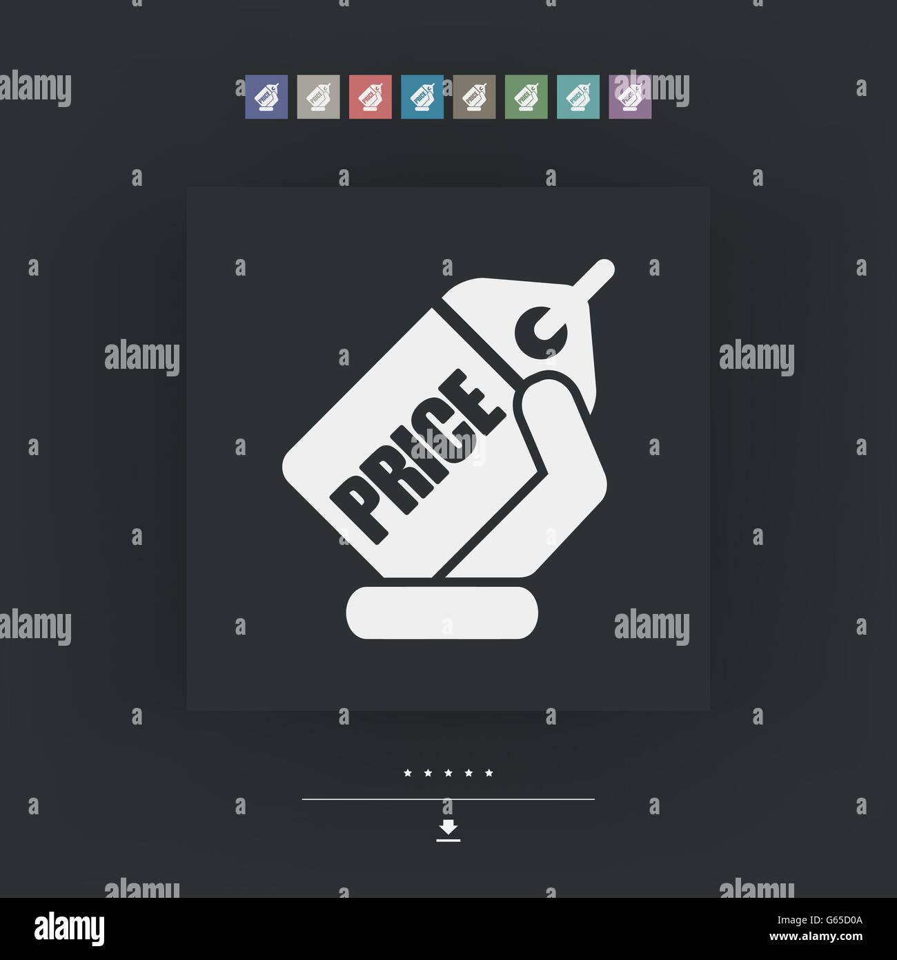 Label price icon Stock Vector Image & Art - Alamy