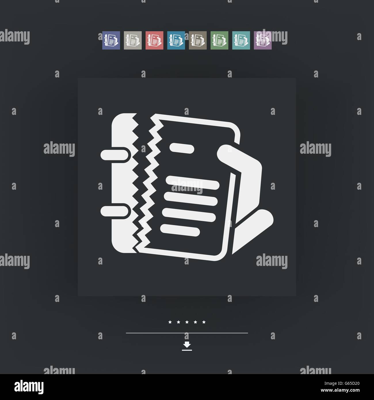 Hand hold sticky note Stock Vector Images - Alamy