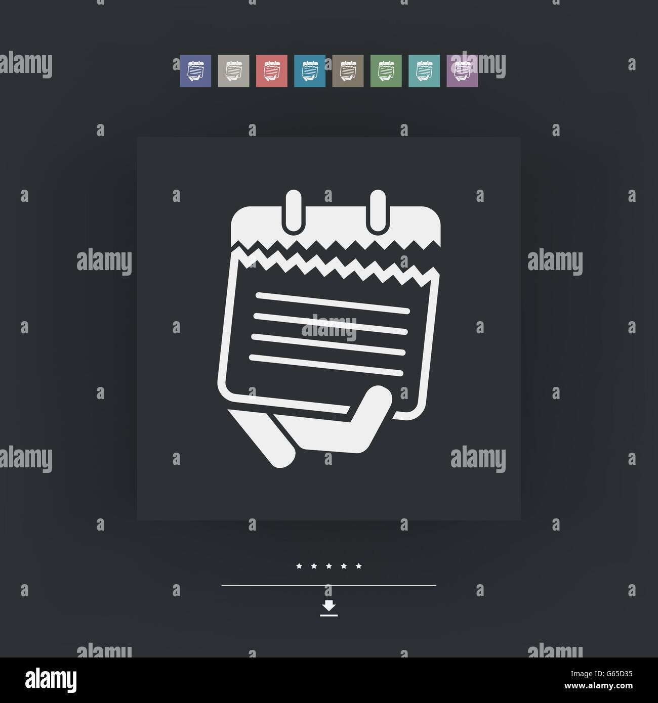 Book post it notes Stock Vector Images - Alamy