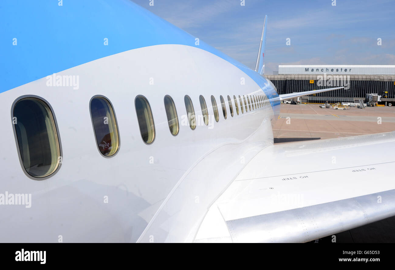 Thomson Managing Director Chris Browne in the cockpit of the Thomson ...