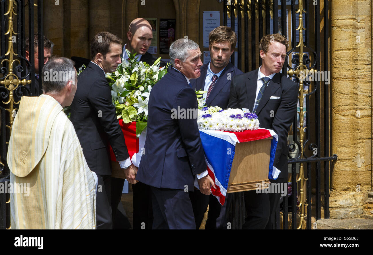 Andrew 'Bart' Simpson funeral Stock Photo - Alamy