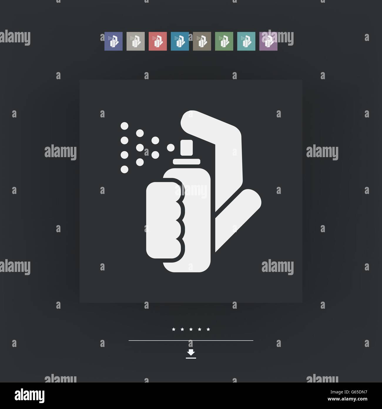 Pesticide spray vector vectors hi-res stock photography and images - Alamy