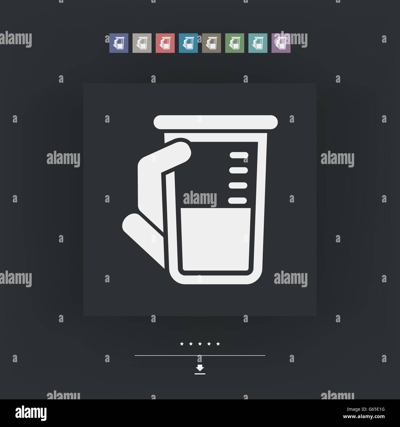 Laboratory flask chemicals Stock Vector Images - Alamy