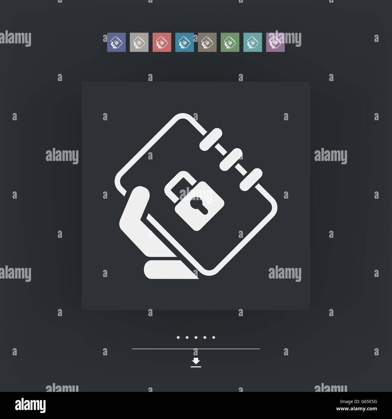 Book lock Stock Vector Images - Alamy