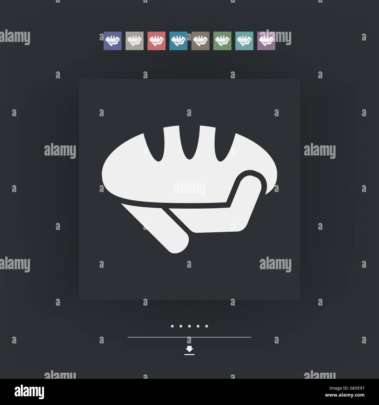 Hold bread Stock Vector Images - Alamy