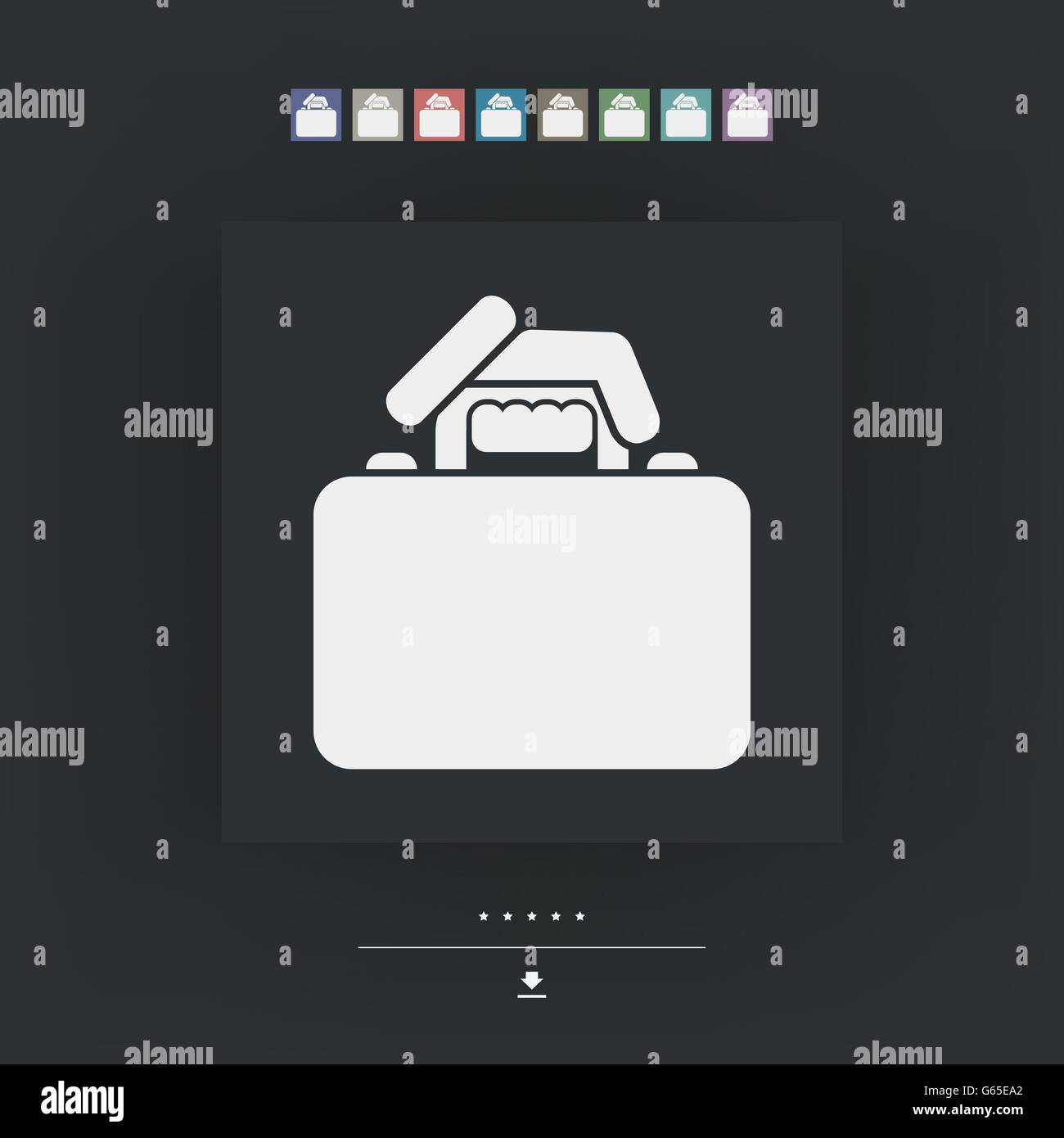 Professional bag Stock Vector Images - Alamy