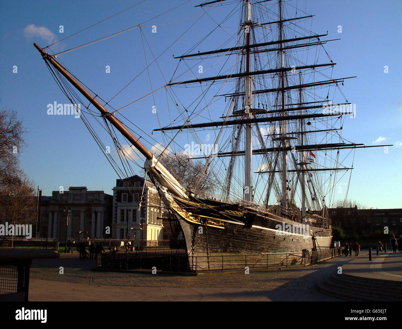 Cutty sark ship after restoration hi-res stock photography and images ...