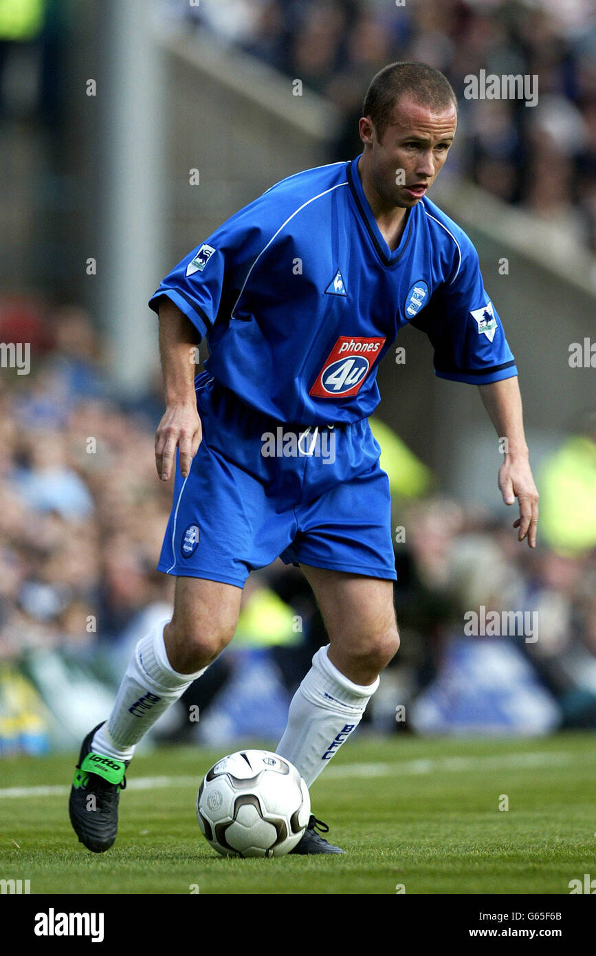 Birmingham City's Paul Devlin during Manchester City's 2-0 victory over ...