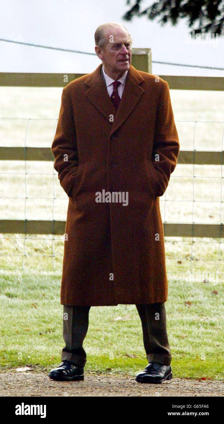 Prince Philip at Sandringham Stock Photo - Alamy