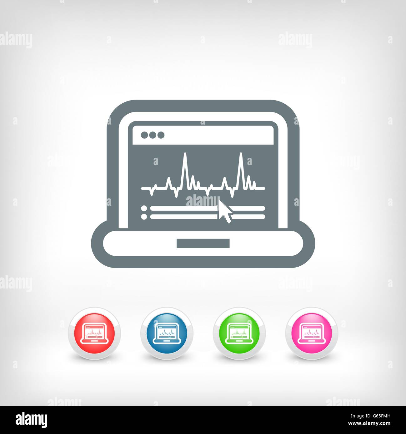 Graphic diagram computer icon Stock Vector Image & Art - Alamy