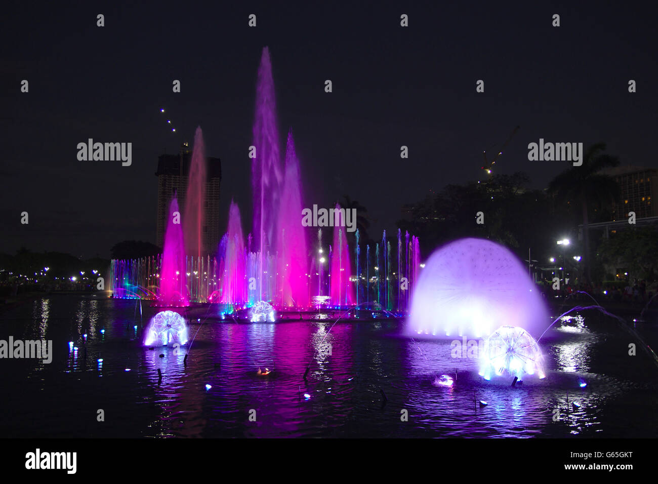 Light water show in hi-res stock photography and images - Alamy