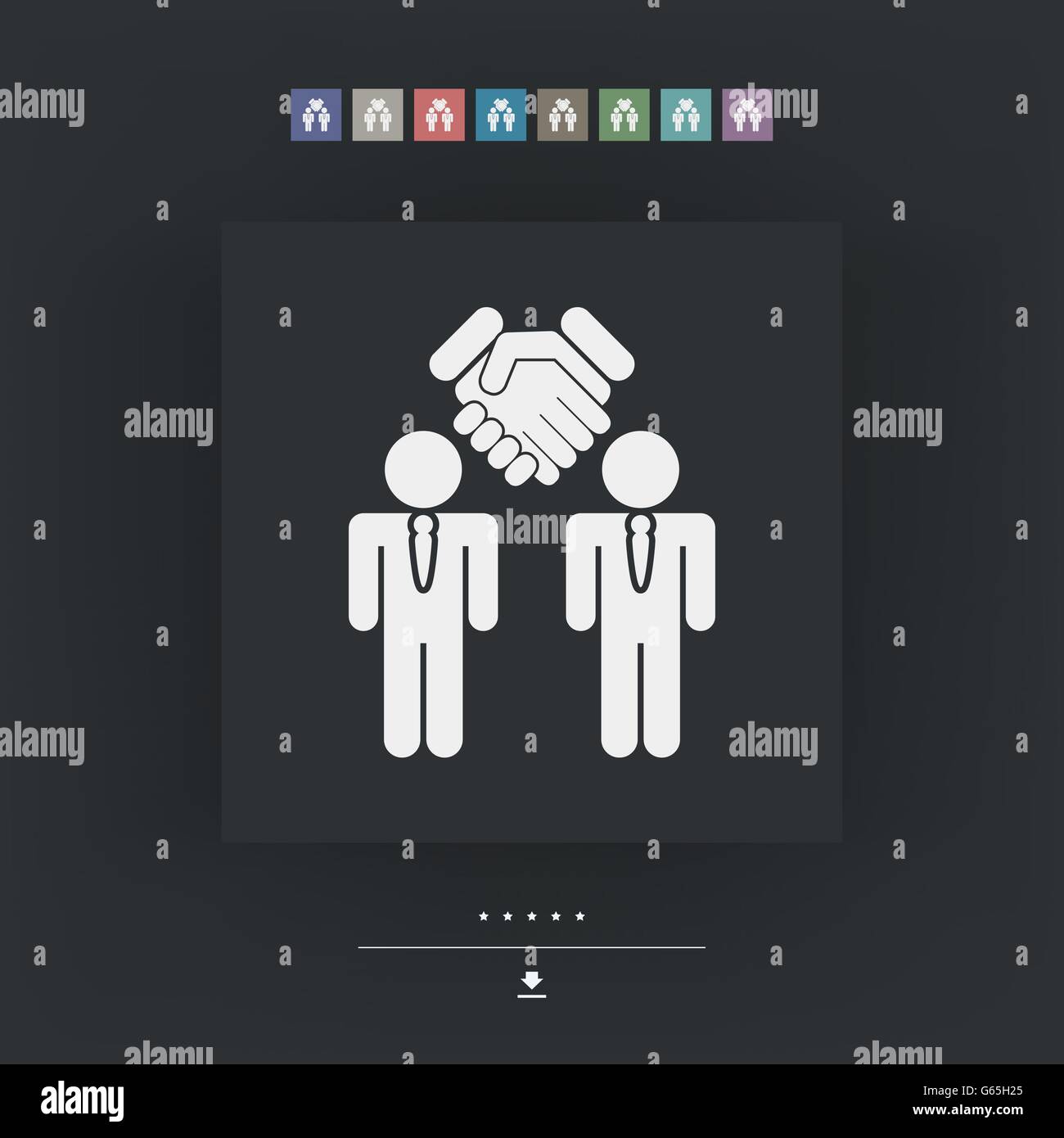 Agreed vector vectors hi-res stock photography and images - Alamy